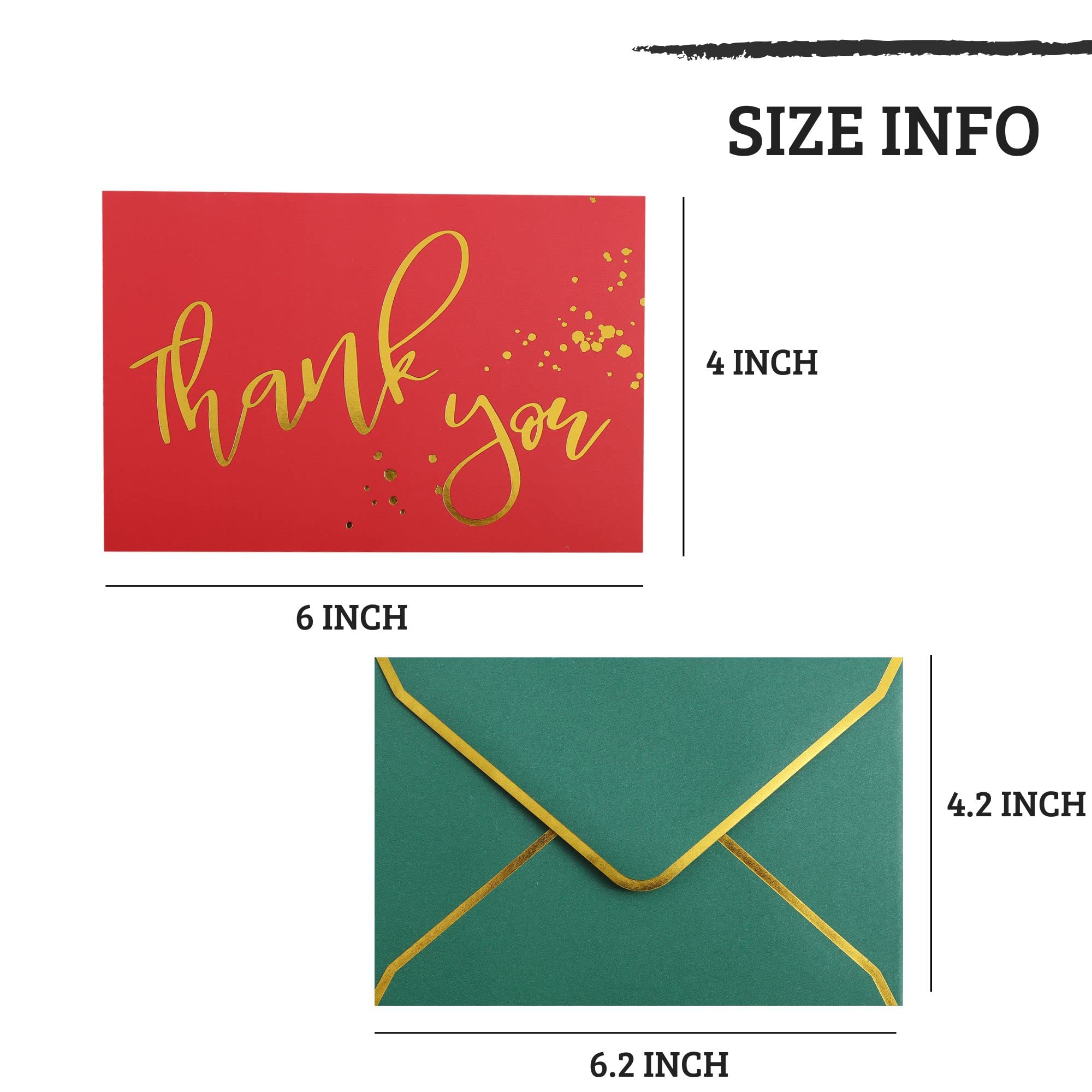 Snapklik.com : Winoo Design Heavy Duty Thank You Christmas Cards Boxed