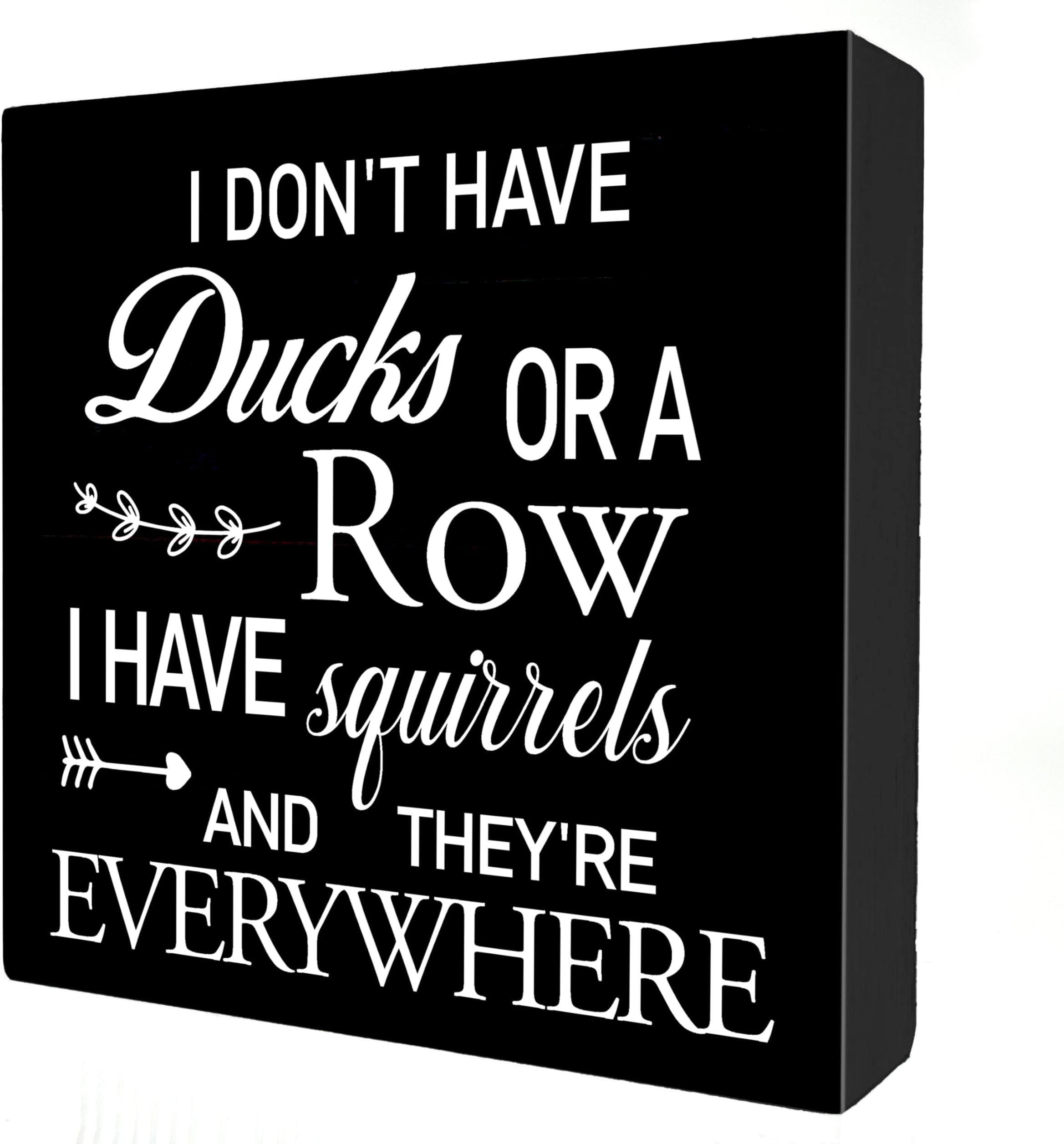 Amazon.com: Funny Office Quote Wooden Box Sign Desk Decor Rustic ...