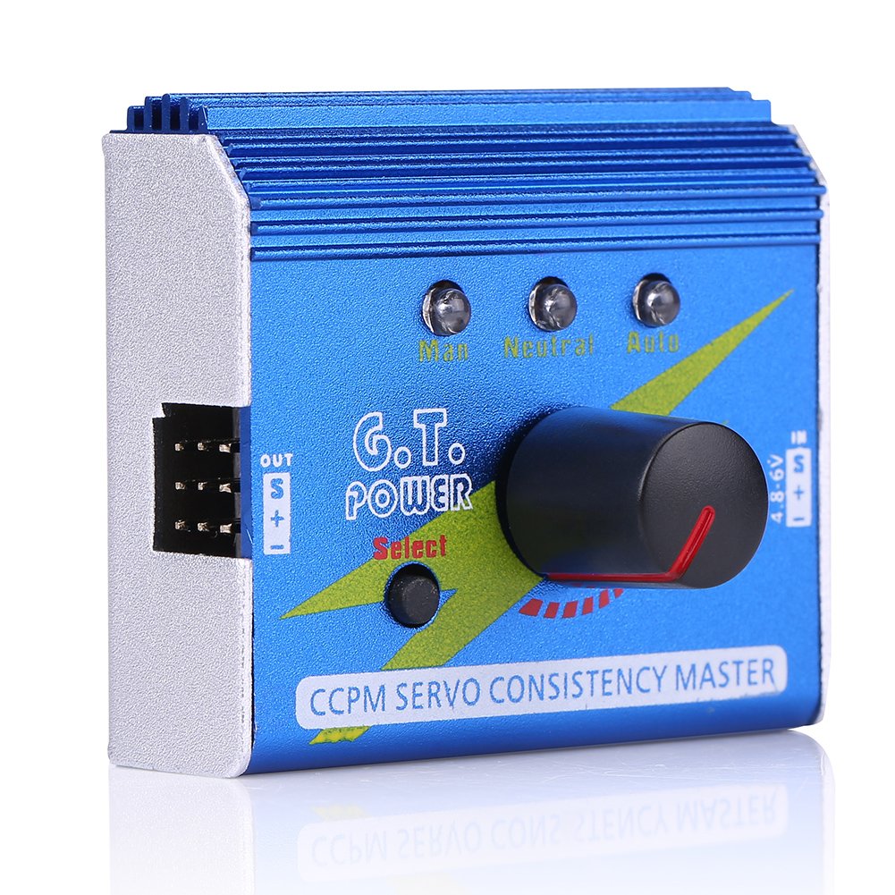 Amazon.com: Brushless Motor Servo Tester ESC Tester, Multi Servo Tester ...