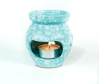 Amazon.com: Handmade Ceramic Wax Melt Burner - Ceramic Fragrance Oil ...