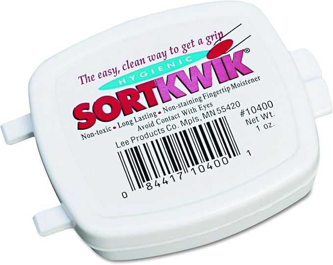 LEE Sortkwik Fingertip Moistener - Stainingless, Odorless, Non-toxic ...