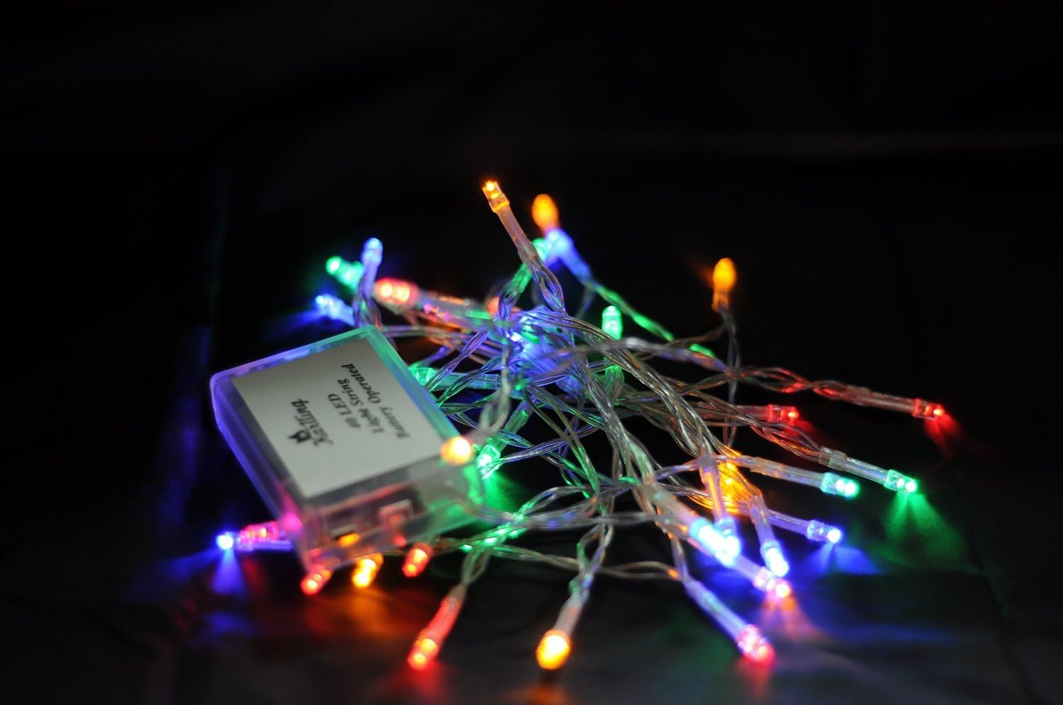 Amazon.com: ASENEK Battery Operated String Lights - 18ft 50 LED C3 ...