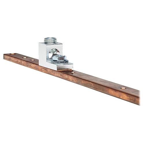 Snapklik.com : Tripp Lite Copper Bus Grounding Bar For 24U&25U, Racks Open Frame/Enclosure