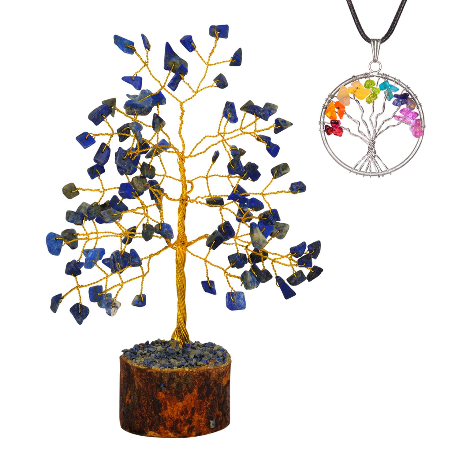Lapis Lazuli Crystal Tree - Money Trees - Tree of Life - Hippie Gifts ...