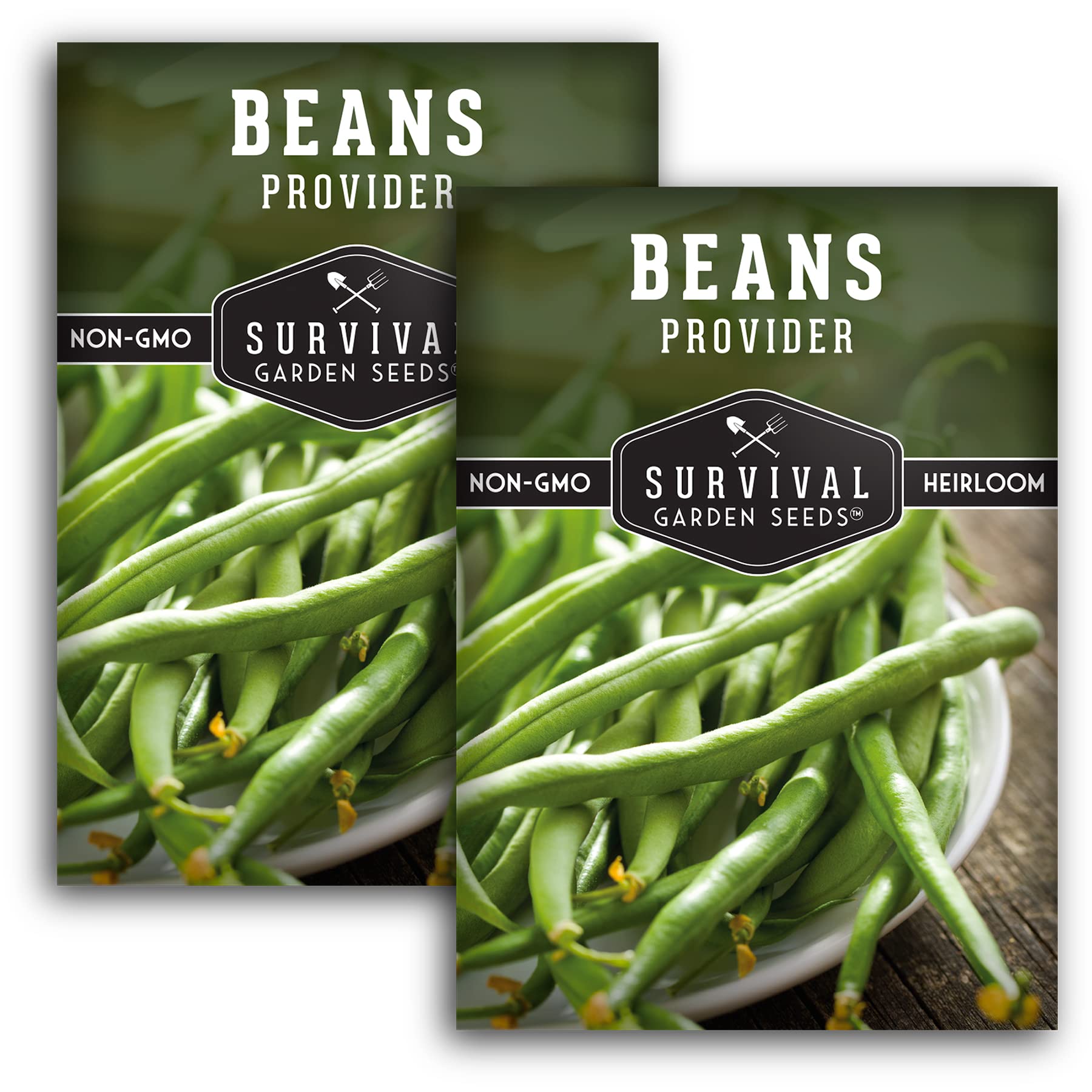 Amazon.com: Survival Garden Seeds - Provider Bush Bean Seed for ...