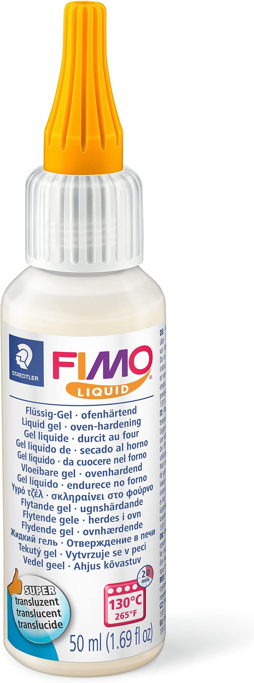 Staedtler FIMO Liquid Gel, ofenhärtendes Gel, fließfähige Konsistenz ...