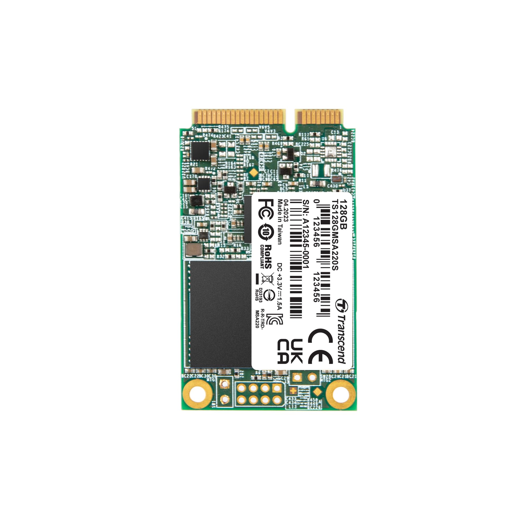 Amazon.in: Buy Transcend 128GB SATA III 6Gb/s mSATA Internal (SSD ...