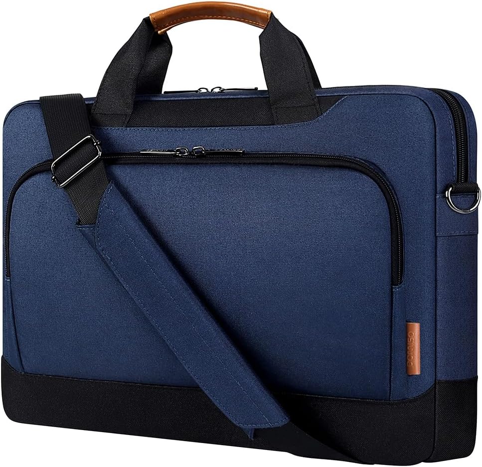 Amazon.com: DOMISO 15-15.6 Inch Laptop Sleeve Business Briefcase ...