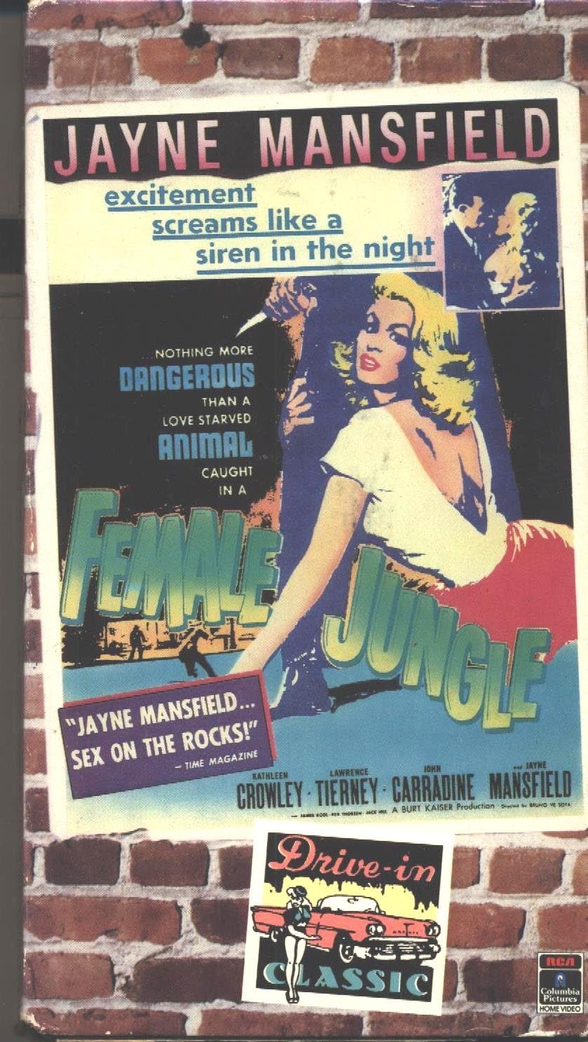 Amazon.com: Female Jungle : Lawrence Tierney, Jayne Mansfield, John ...
