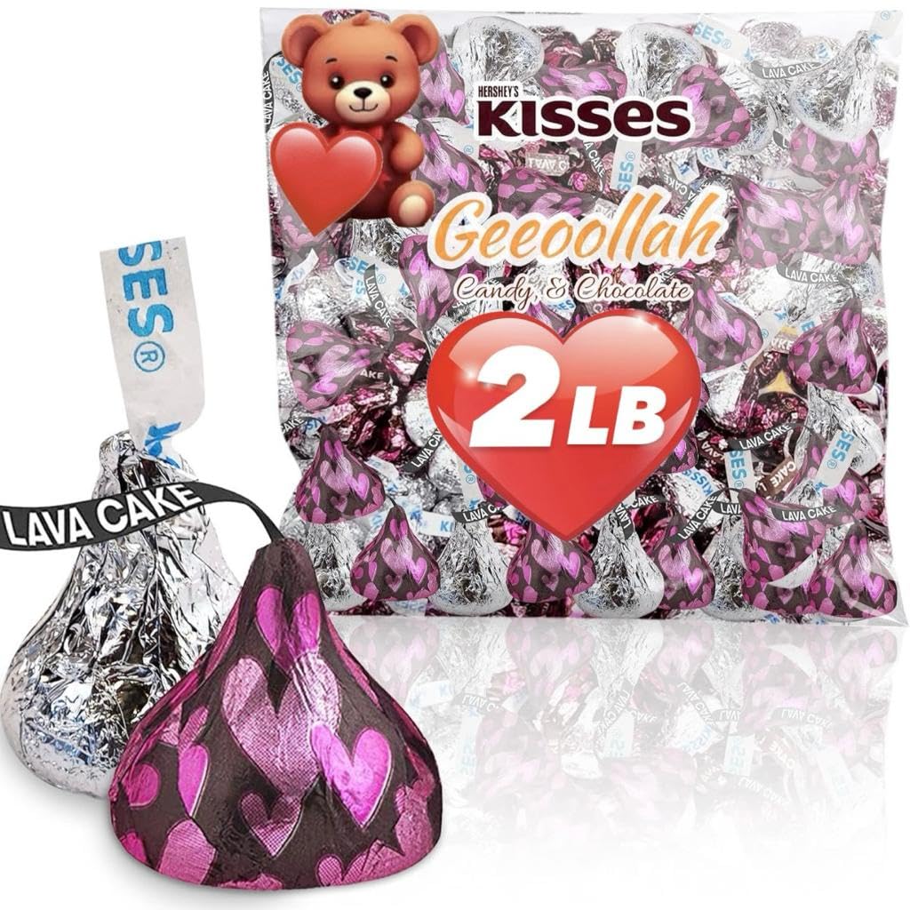 Buy Hershey’s Kisses Mix – 1lb Valentine's Day Mix – Delicious Lava ...