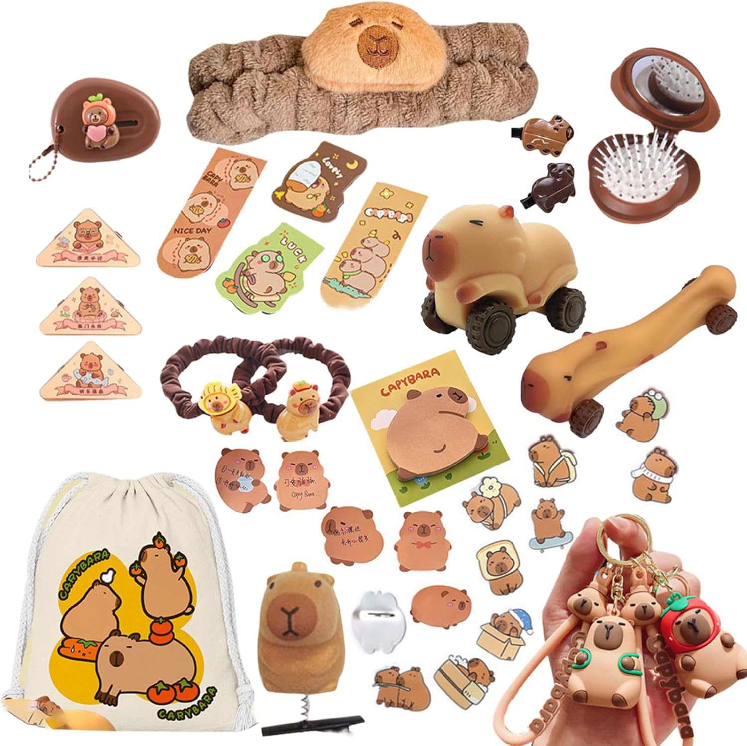 Capybara Advent Calendar Cute Capybara Stuff Christmas Advent Calendar ...