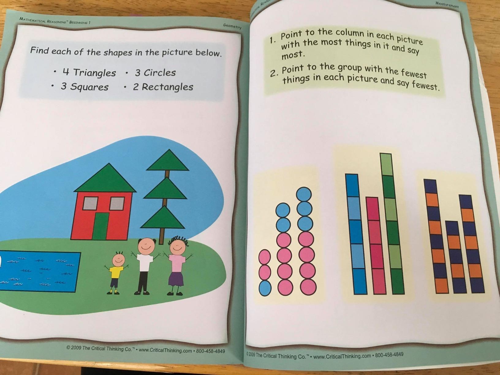 Amazon.com: Mathematical Reasoning Beginning 1: 9780894558863: Doug ...