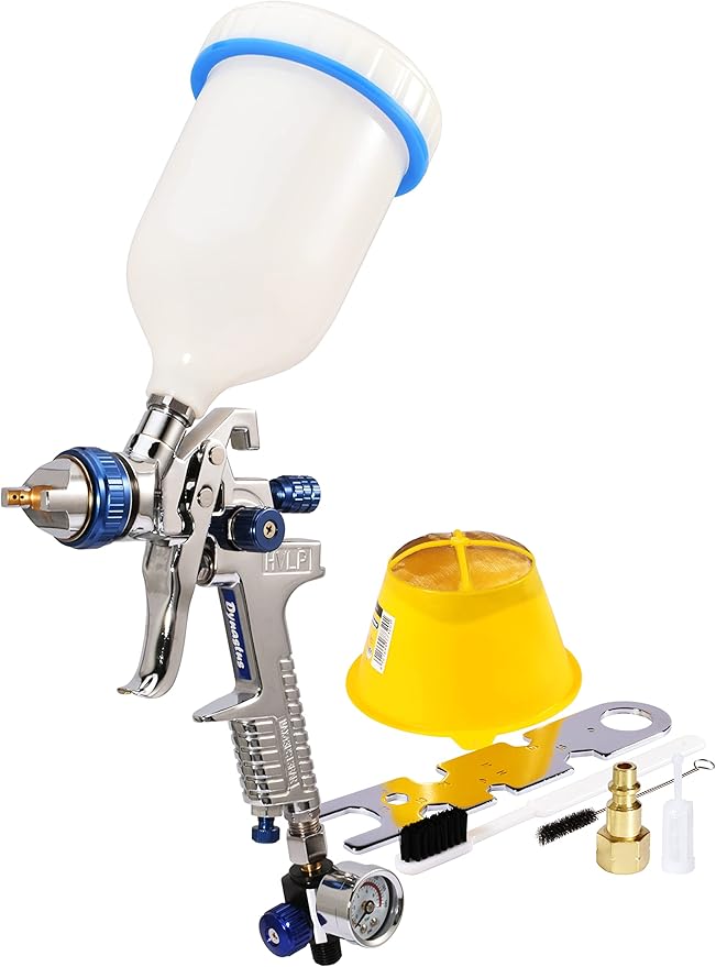 Amazon.com: Dynastus 22 Oz. HVLP Air Spray Gun Auto Car Detail Paint ...
