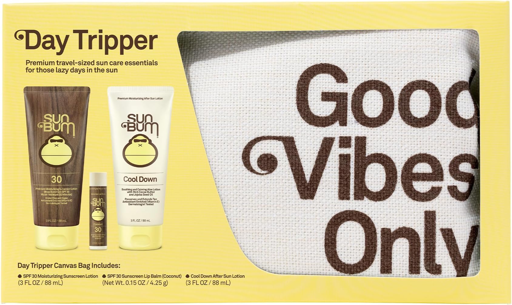 Amazon.com: Sun Bum Premium Day Tripper - Travel-Sized Sun Care Pack ...