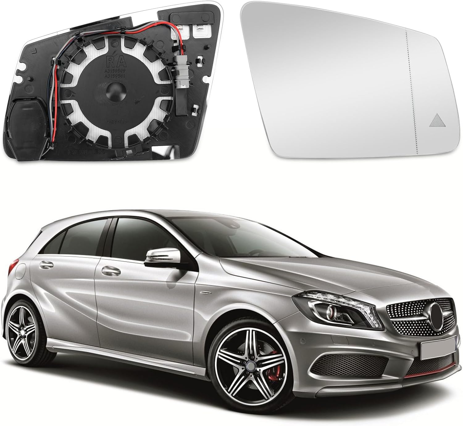 Vetro a Specchio sostituzione per Mercedes-Benz A B C E S-Class W176 ...