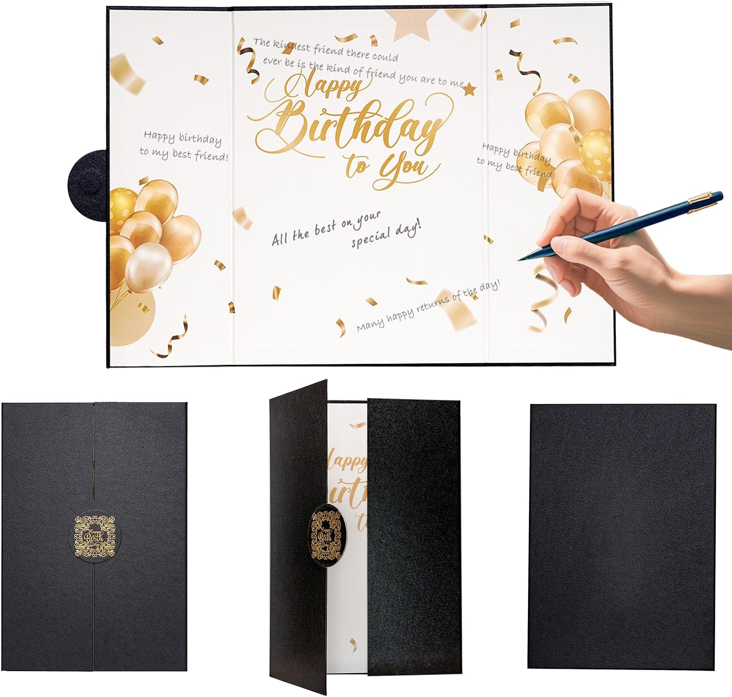 Amazon.com: TONGXI Universal Birthday Decorations Guest Book for Women ...