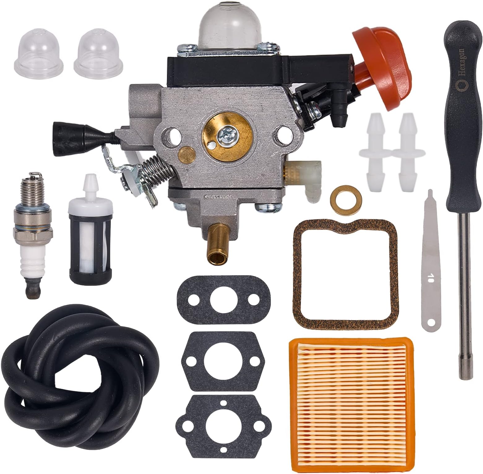 Amazon.com: Stihl FS91r carburetor FC91 FS111rx fc111 KM91R HT102 hl91 ...