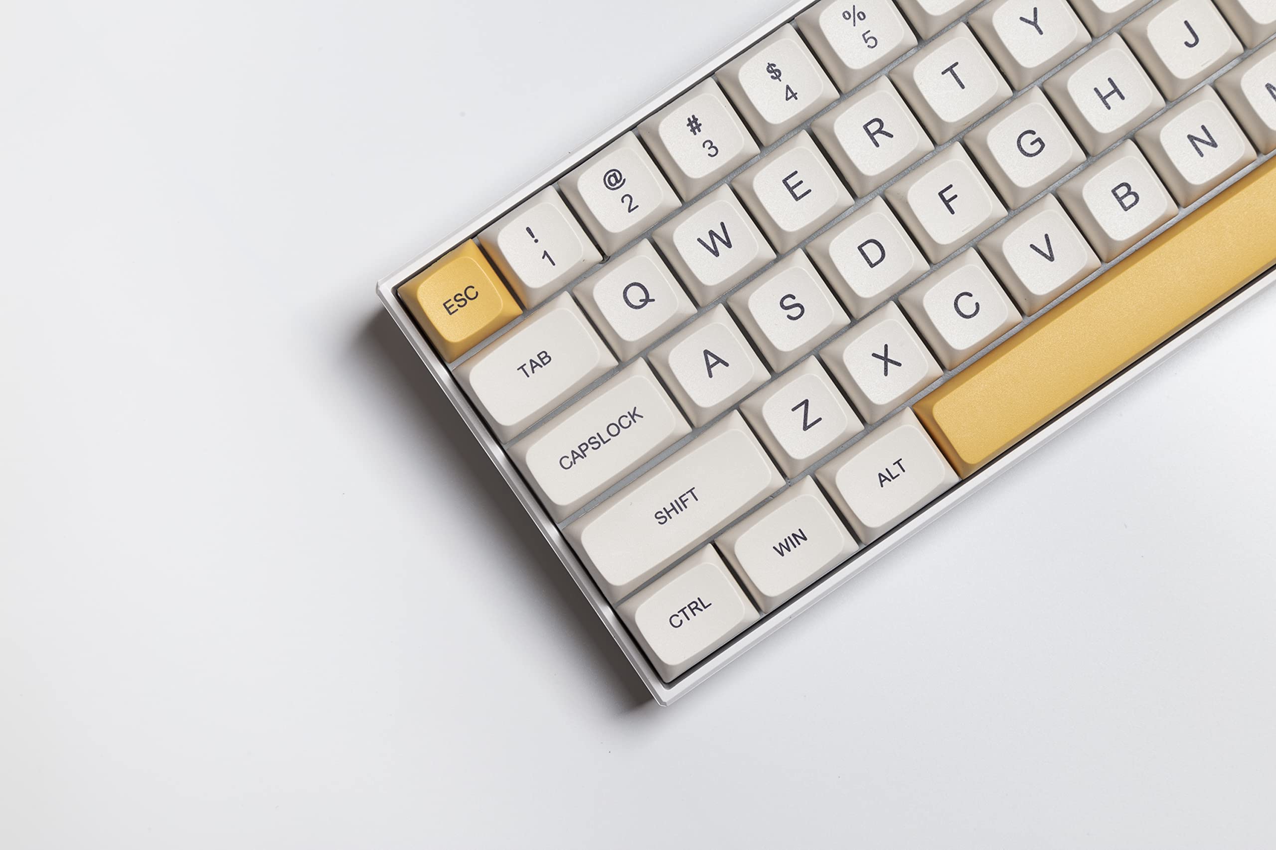 Snapklik.com : FKZ Honey Milk XDA Keycaps For Mechanical Keyboard,Bee ...
