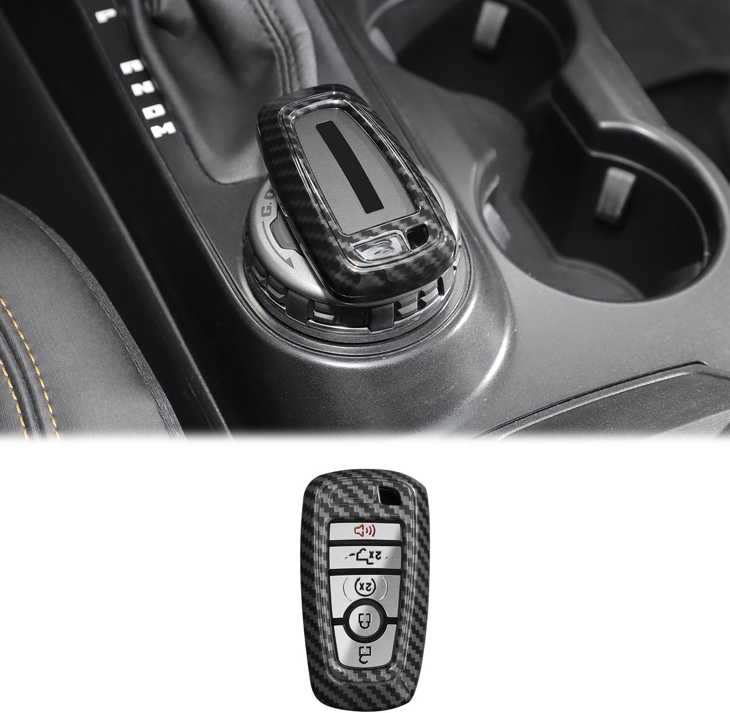 Amazon.com: Voodonala for Ford Bronco Key Fob Cover Case ABS Key ...