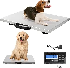 Pet Scale Dog Scales for Large Breed, 0-500kg Postal Digital Scale ...