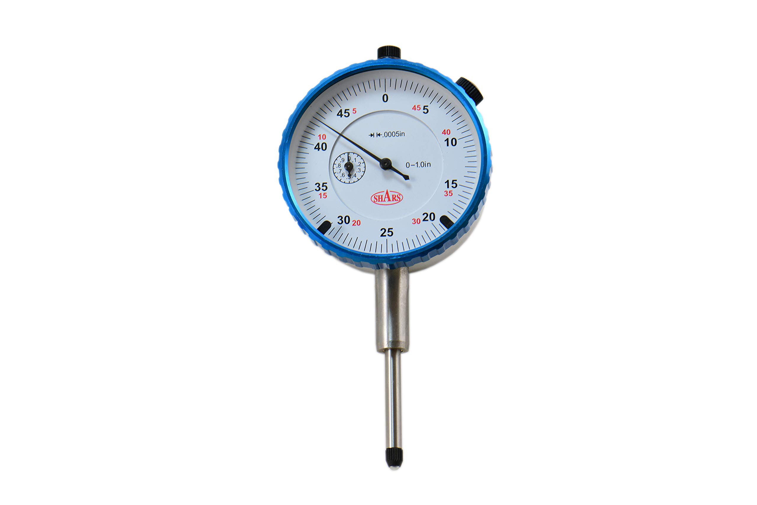 Snapklik.com : Shars 0-1" High Precision Dial Indicator AGD 2 Lug Back