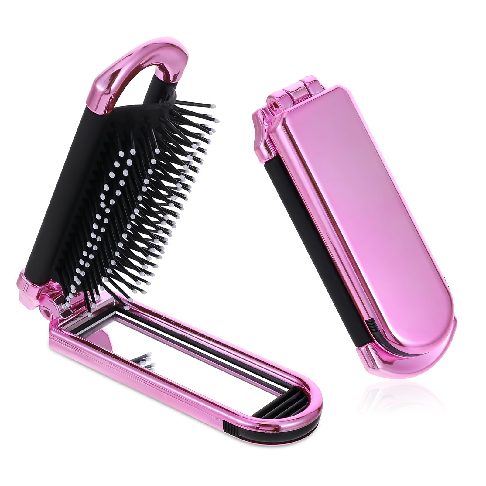 Amazon.com : Mini Travel Hair Brush, Small Foldable Hairbrush Compact ...