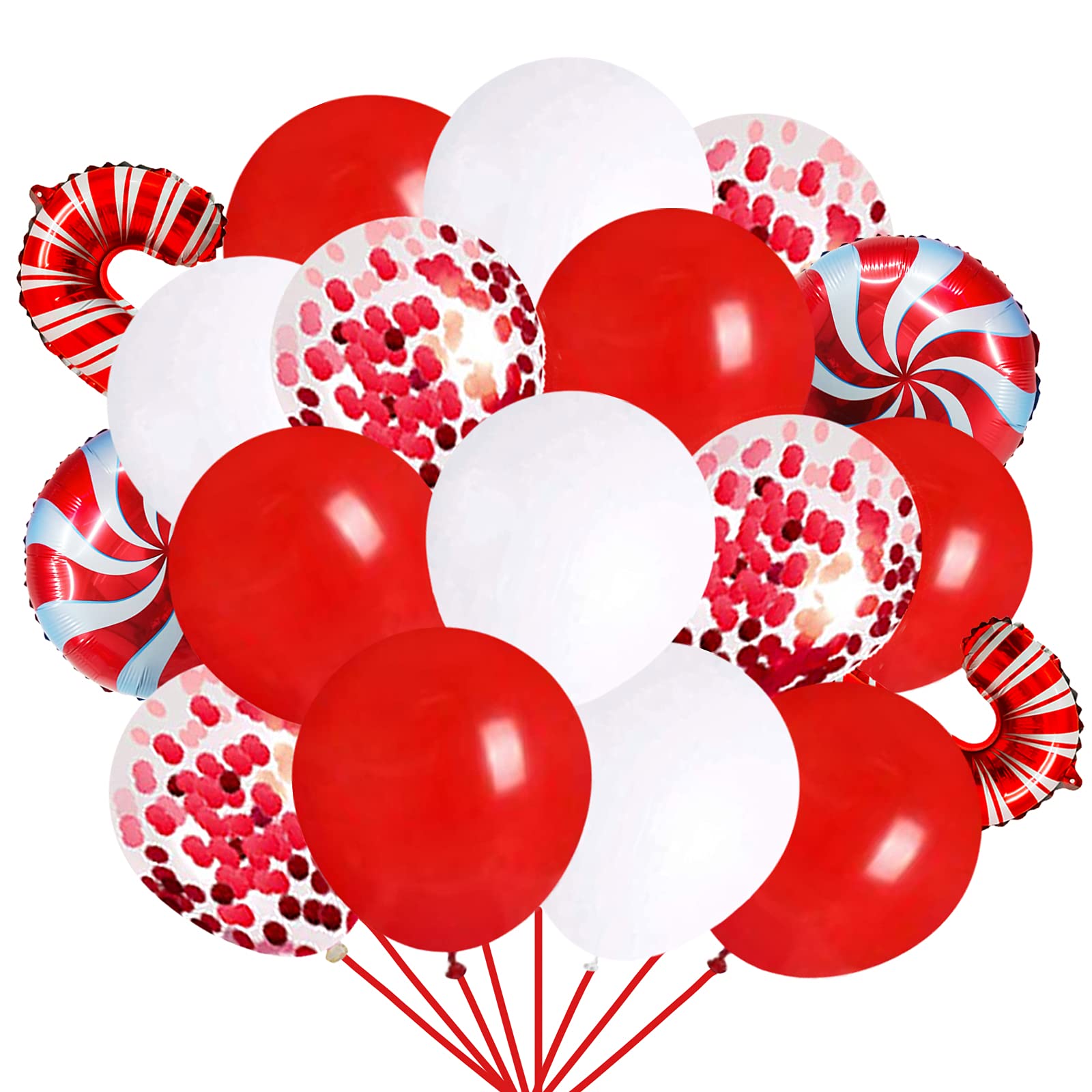 115 Pack Christmas Red White...B098WYM6JP | Encarguelo.com