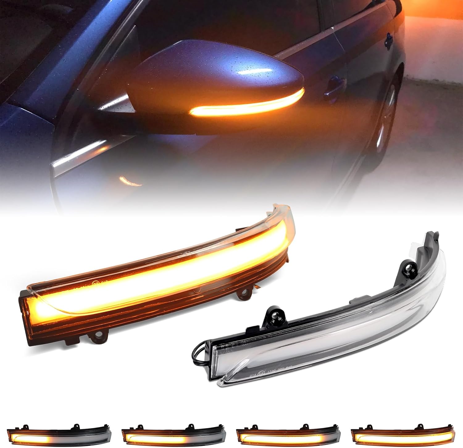 Amazon.com: FetonAuto Dynamic Sequential Led Side Mirror Turn Signal Lights Indicator for 2011 ...