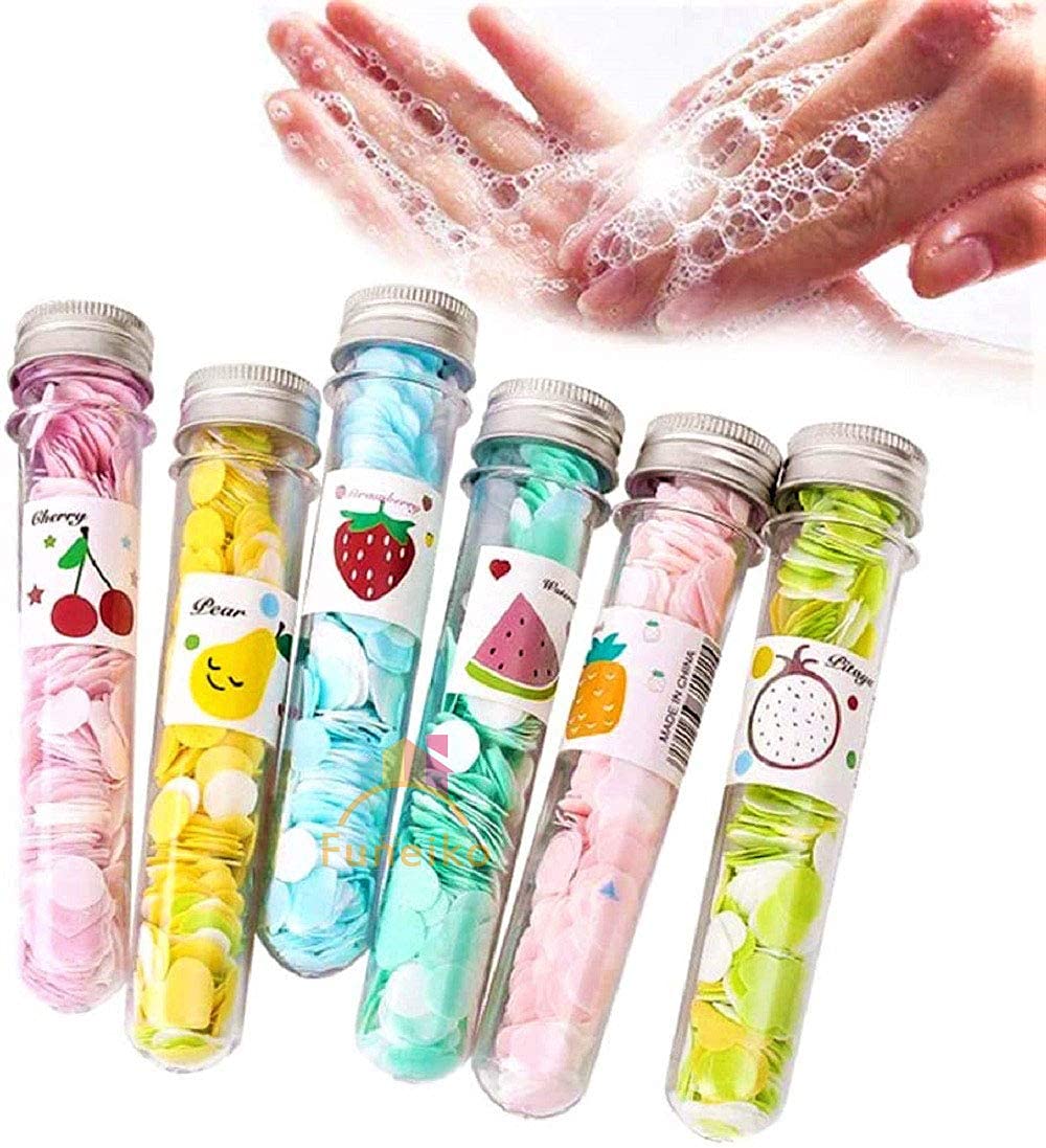 Buy Grimoire Fruit Smell Perfume Paper Soap Strips for Travel Paper ...