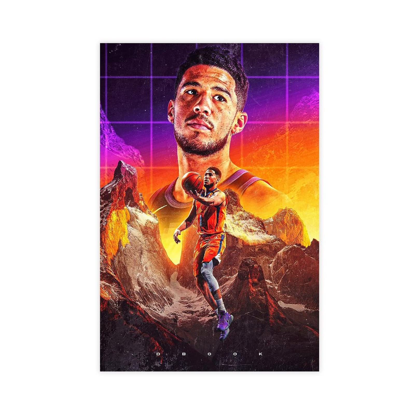 Amazon.com: DAJIBA Devin Booker Best Rookie Hall of Fame Sports ...