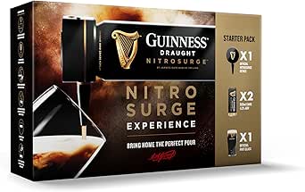 Guinness Nitrosurge Starter Pack Can, 2 x 558ml [Includes Device ...