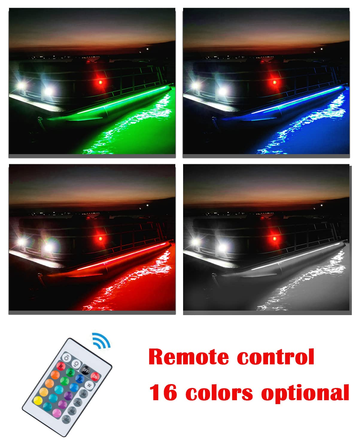 Snapklik.com : Boat Strip Lights, Marine Led Strip Lights, Pontoon Boat ...