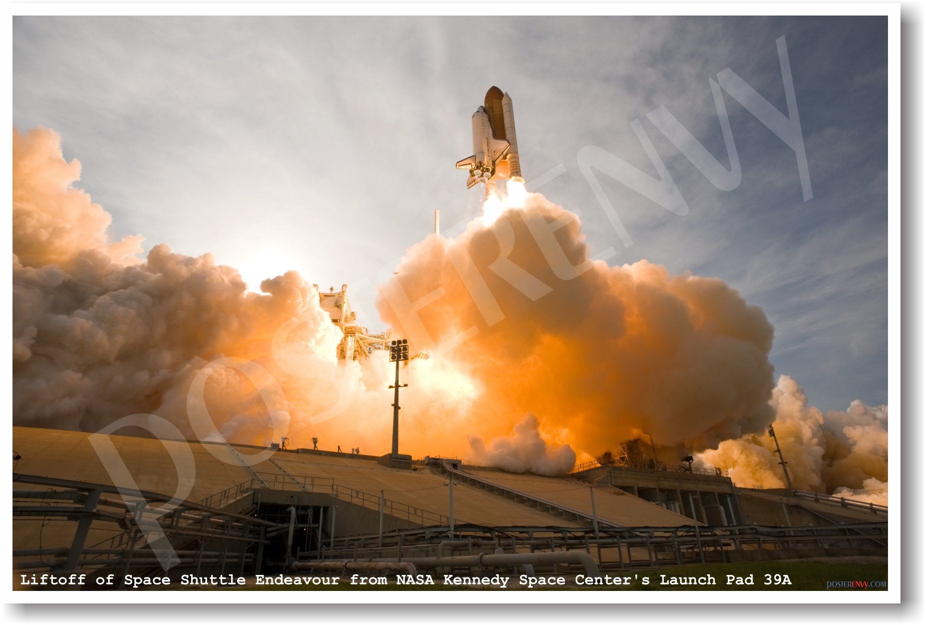 Endeavor Space Shuttle Explosion In Space