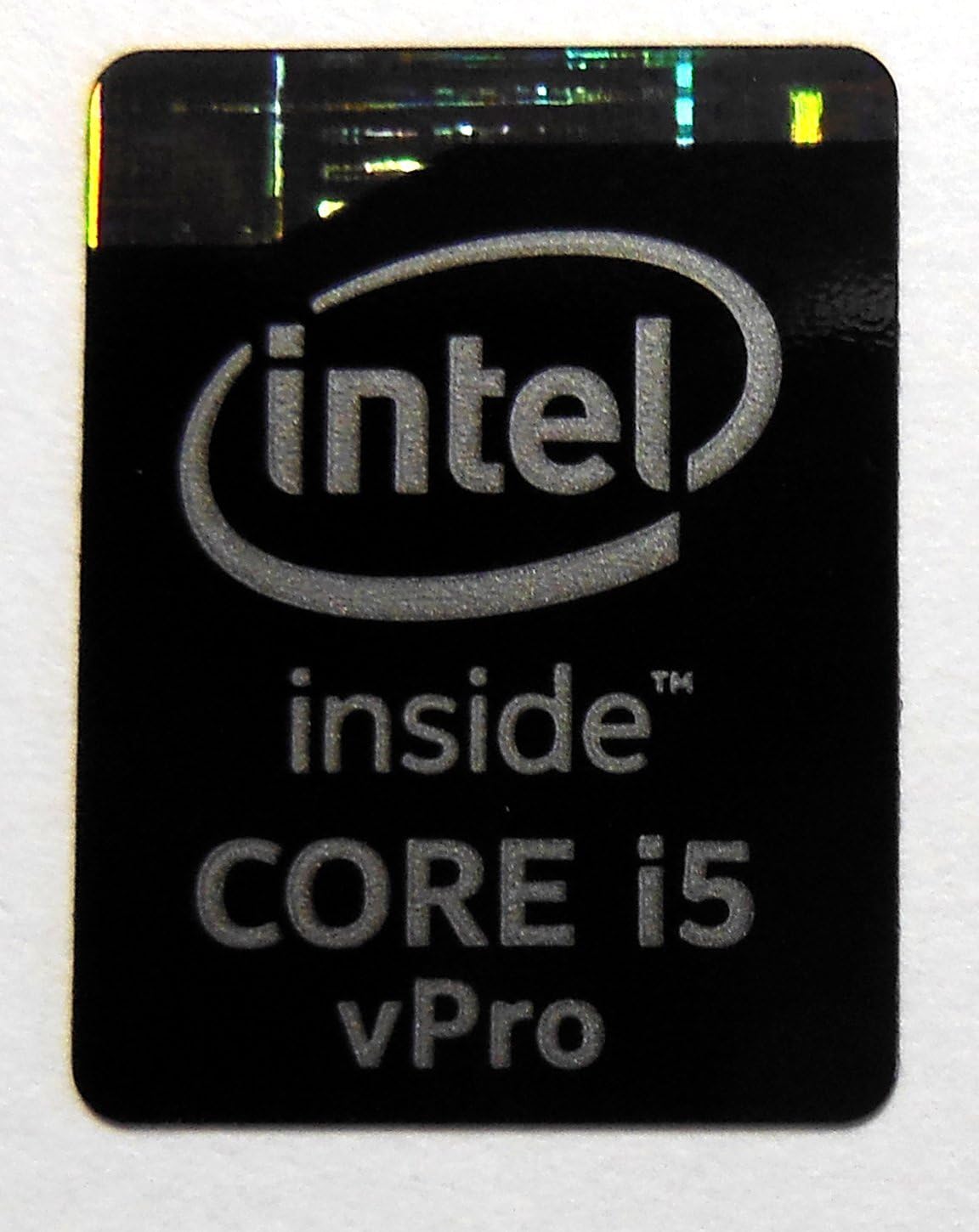 Amazon.com: Original Intel Core i5 vPro Inside Sticker 16 x 21mm [906 ...