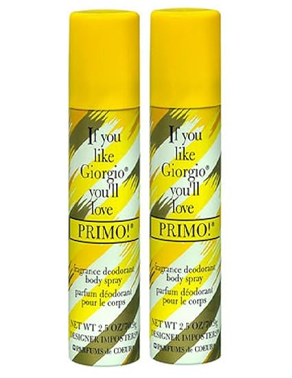 Amazon.com : PRIMO BODY SPRAY- PACK OF 2 : Beauty & Personal Care