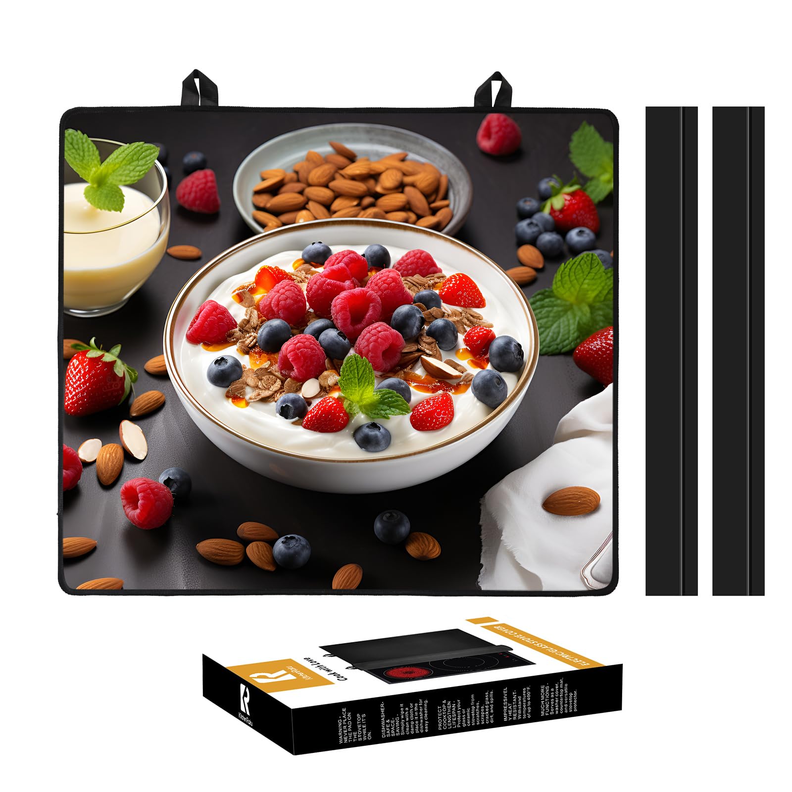 Kitchenraku Hob Cover 61x53cm, Electric Hob Covers, Ceramic Hob Covers ...