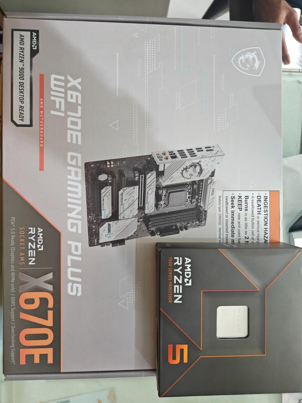 Amazon.in: Buy MSI X670E Gaming Plus WiFi Motherboard, ATX - Supports ...