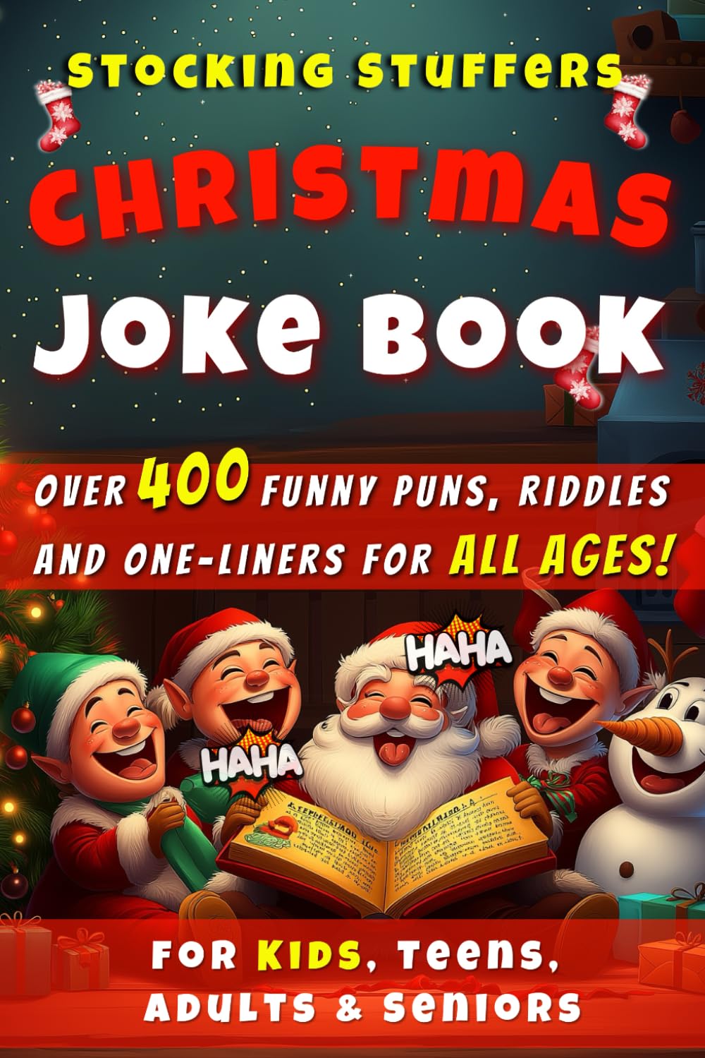 Stocking Stuffers: Christmas Joke Book for Kids, Teens, Adults ...