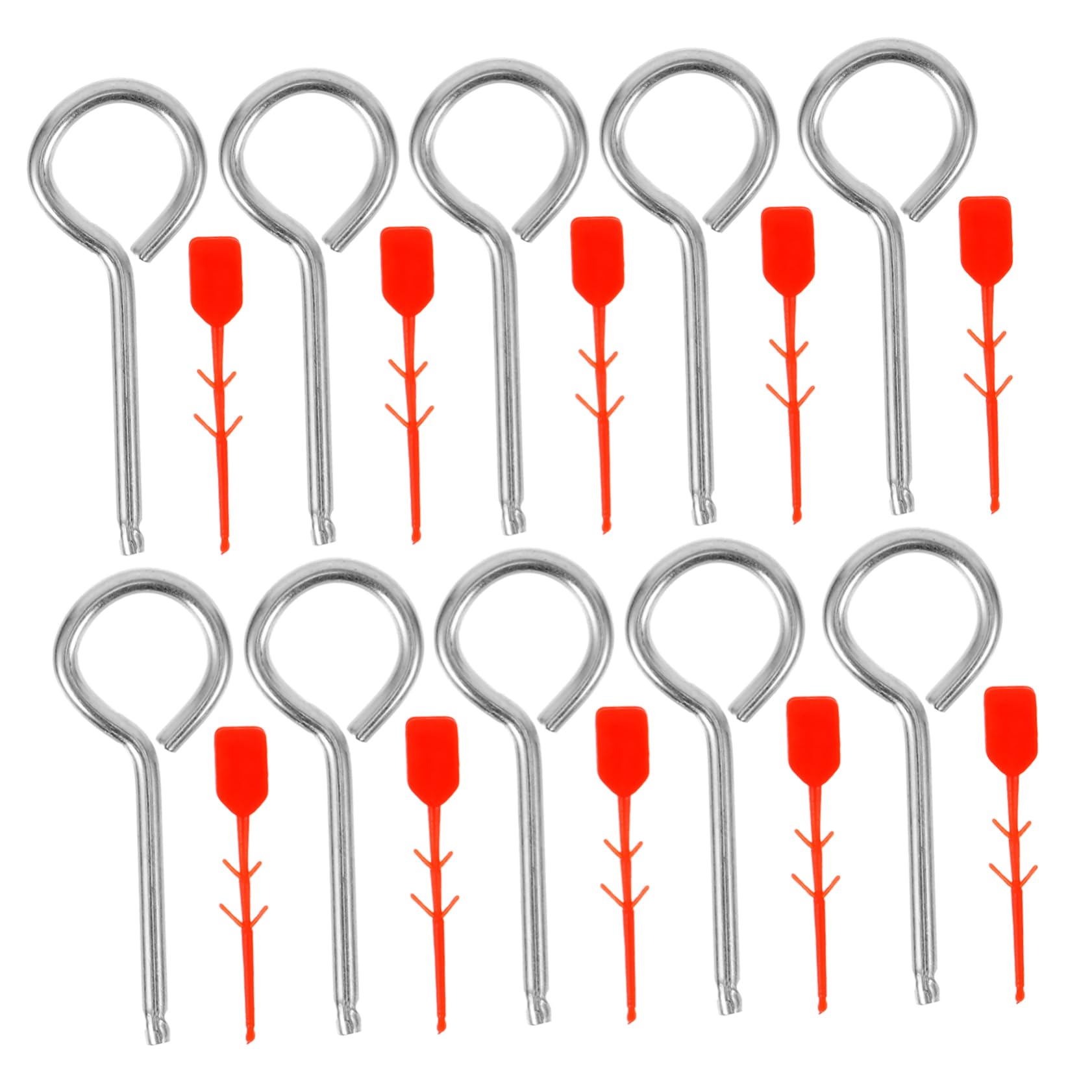 Yardenfun 10Pcs Fire Extinguisher Lock Pins Replacement Set Pull Pins ...