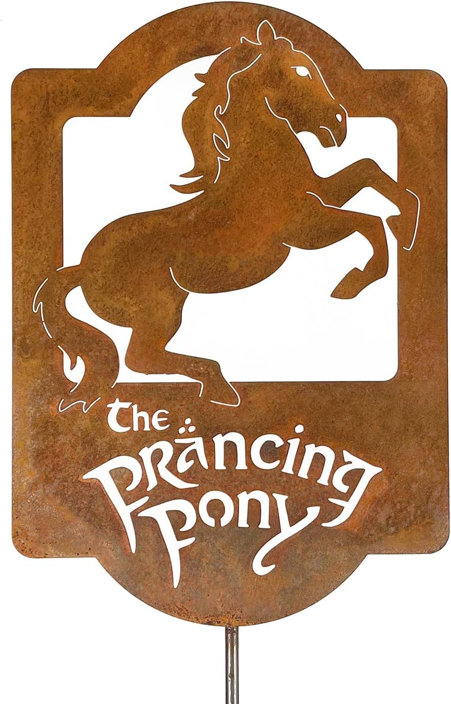 Amazon.com : Prancing Pony Garden Stick Sign : Patio, Lawn & Garden