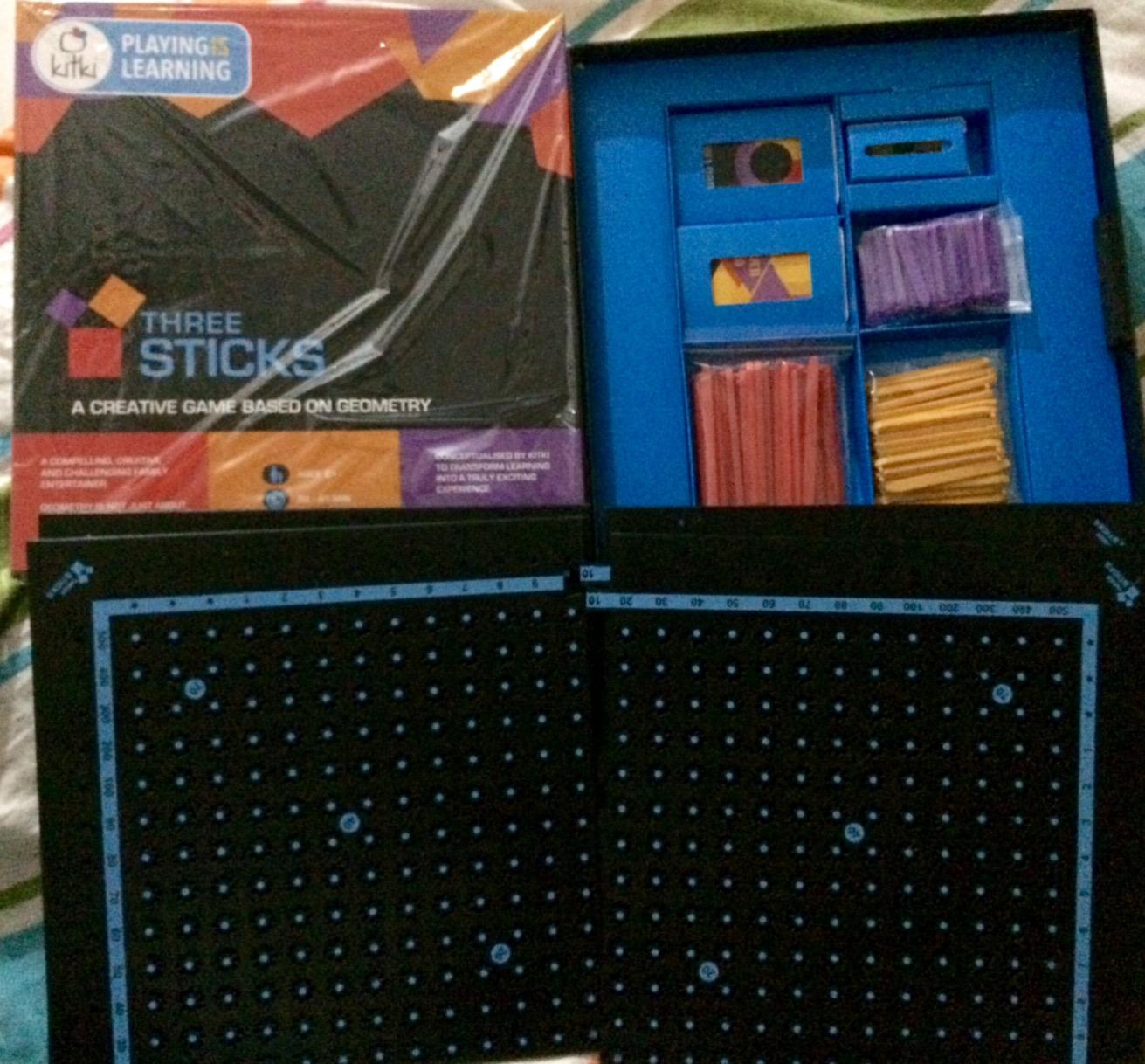 Buy Kitki Three Sticks Creative Thinking Gift Board Game for Kids of ...