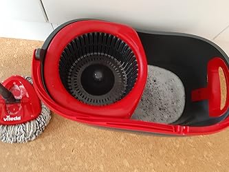 Vileda Turbo 3-in-1 complete set, mop with telescopic handle and 360 ...