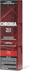 L'oreal Paris Chroma True Reds Permanent Hair Color, Cayenne, 1.74 ...