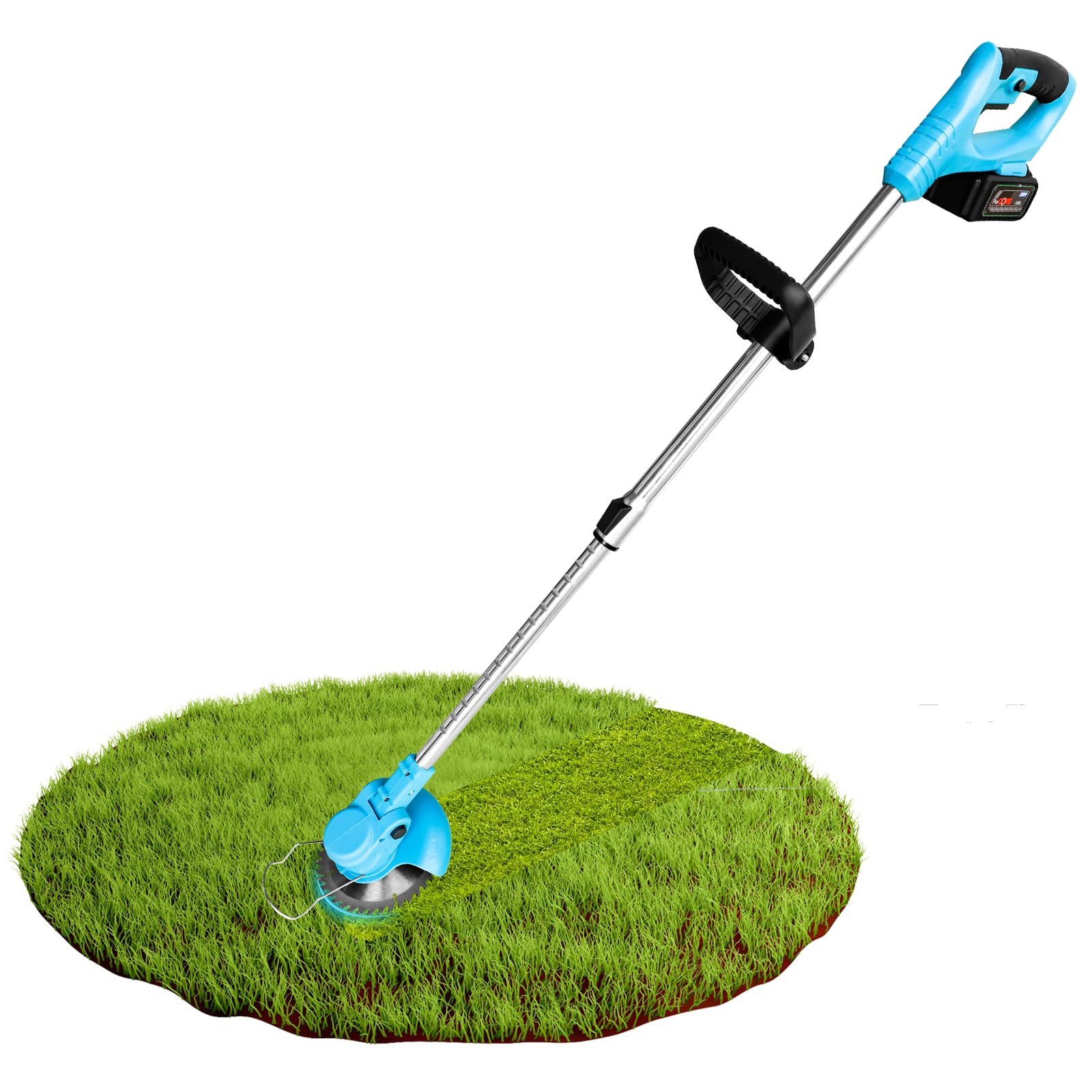 Buy Battery Powered String Trimmer with Batteries & Charger - Electric ...