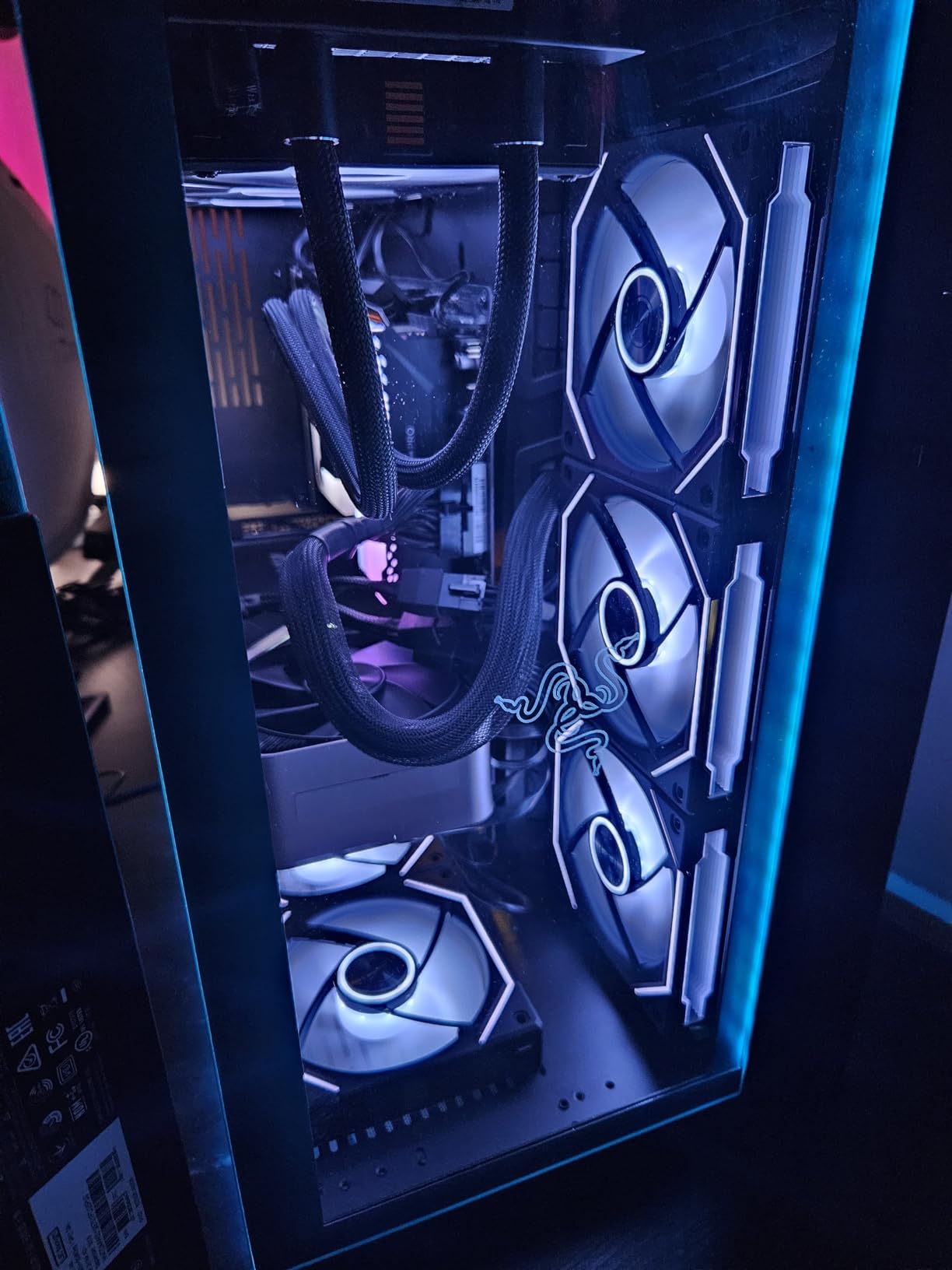 $13/mo - Finance Lian Li UNI FAN SL-INFINITY 120 RGB Triple Pack White ...