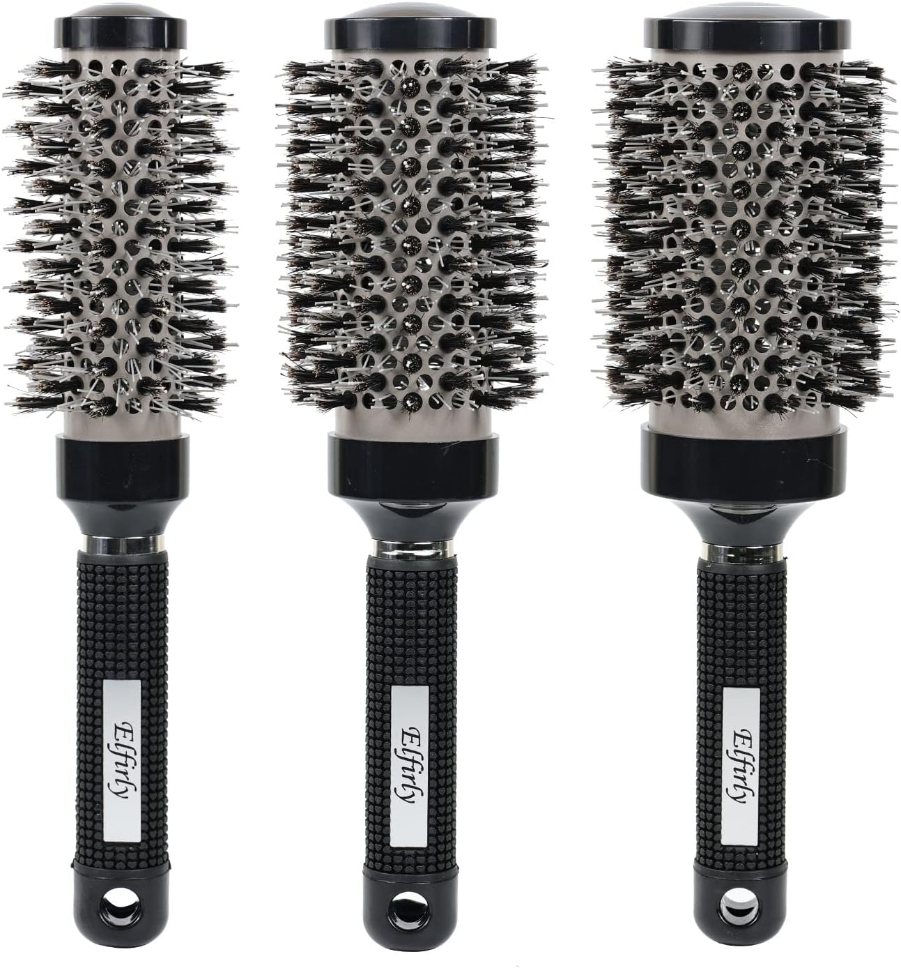 Amazon.com : Healthcom 3 in 1 Premium Boar Bristle Brush Natural Boar ...