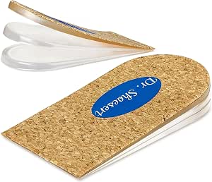 Amazon.com: Dr. Shoesert 3 Layers Adjustable Heel Lift Inserts, Height ...