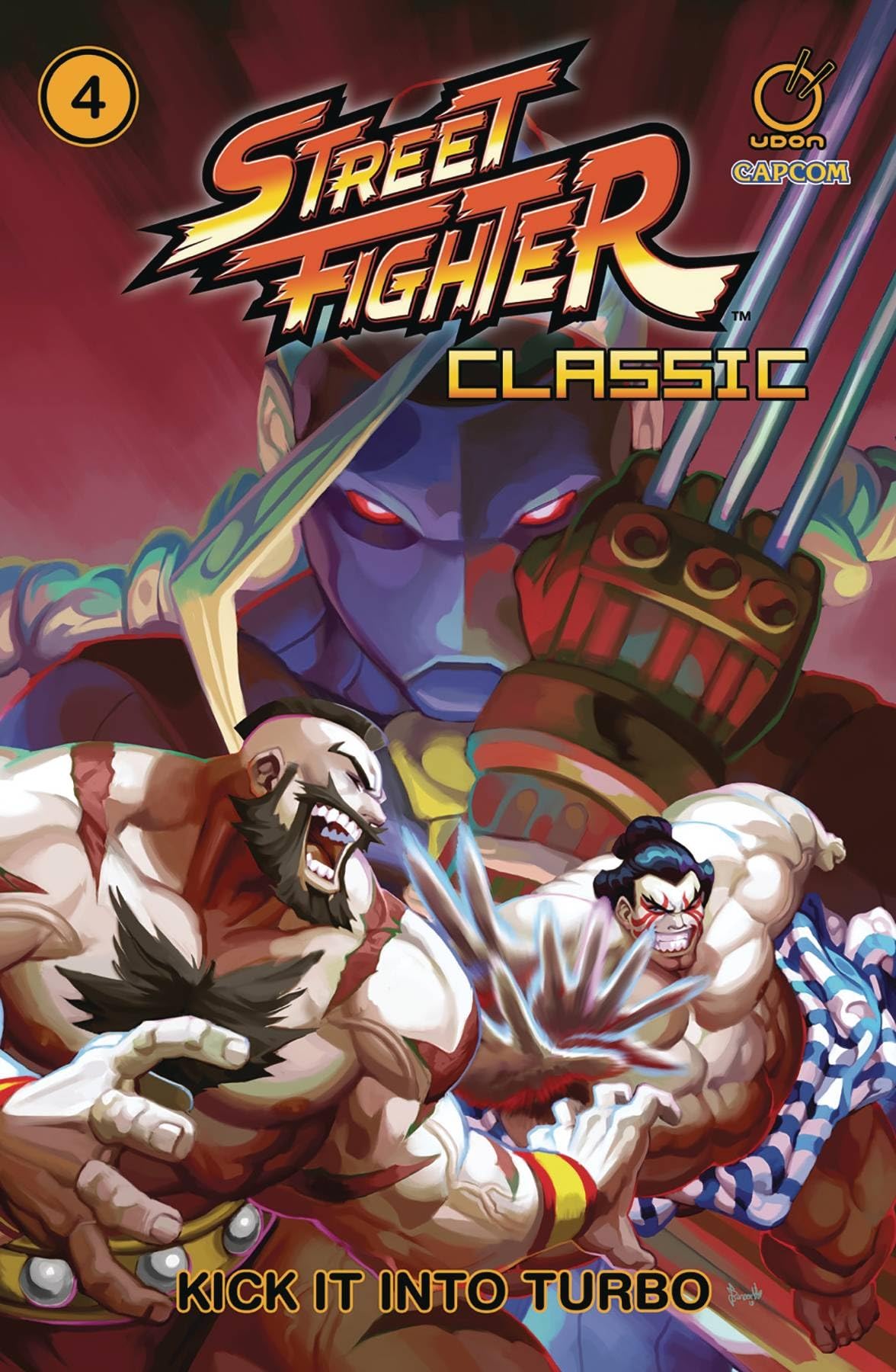 Street Fighter Classic Volume 4: Kick it into Turbo (STREET FIGHTER ...