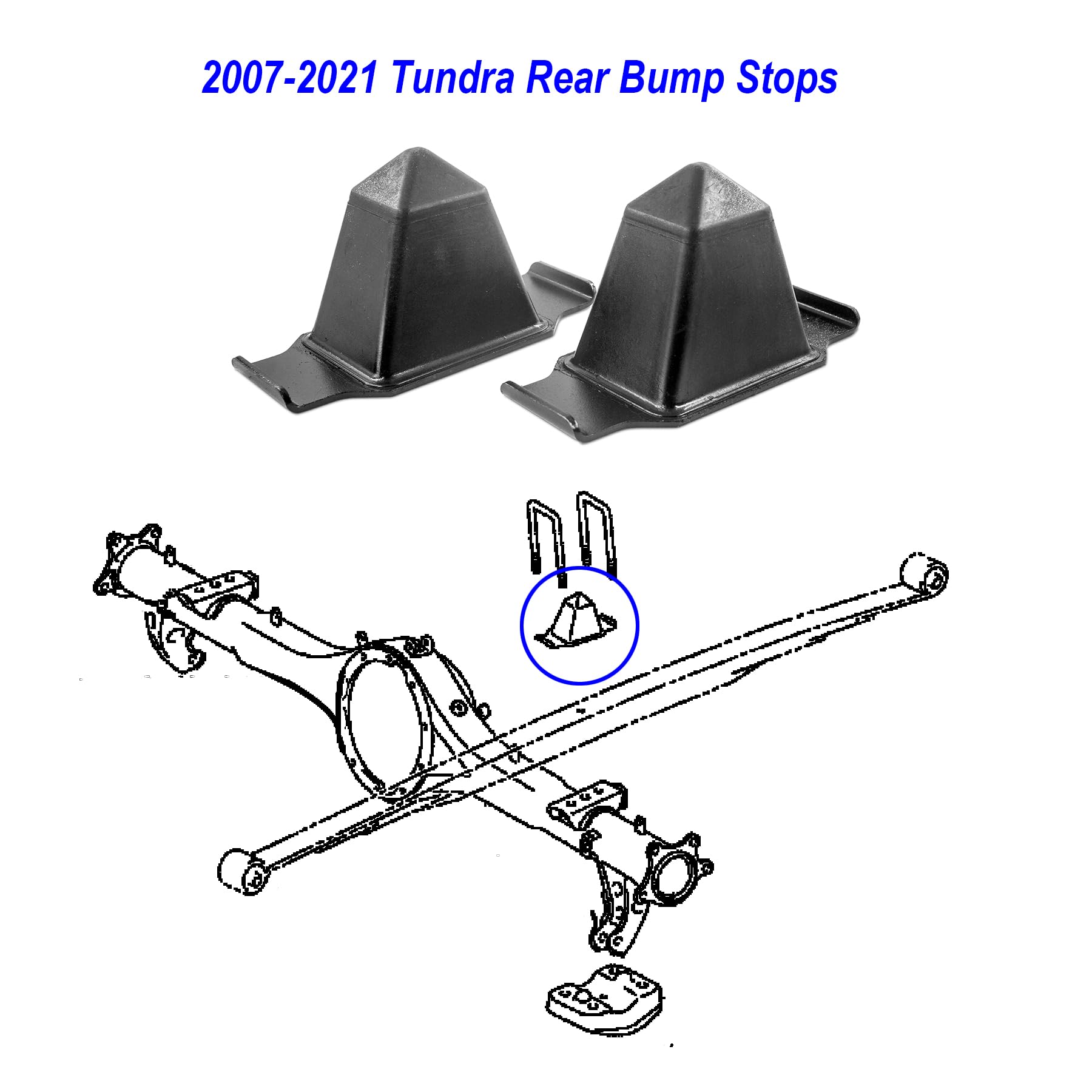 Timbren Bump Stops Tundra Suspension Protection Toyota Tundra s - Axle ...
