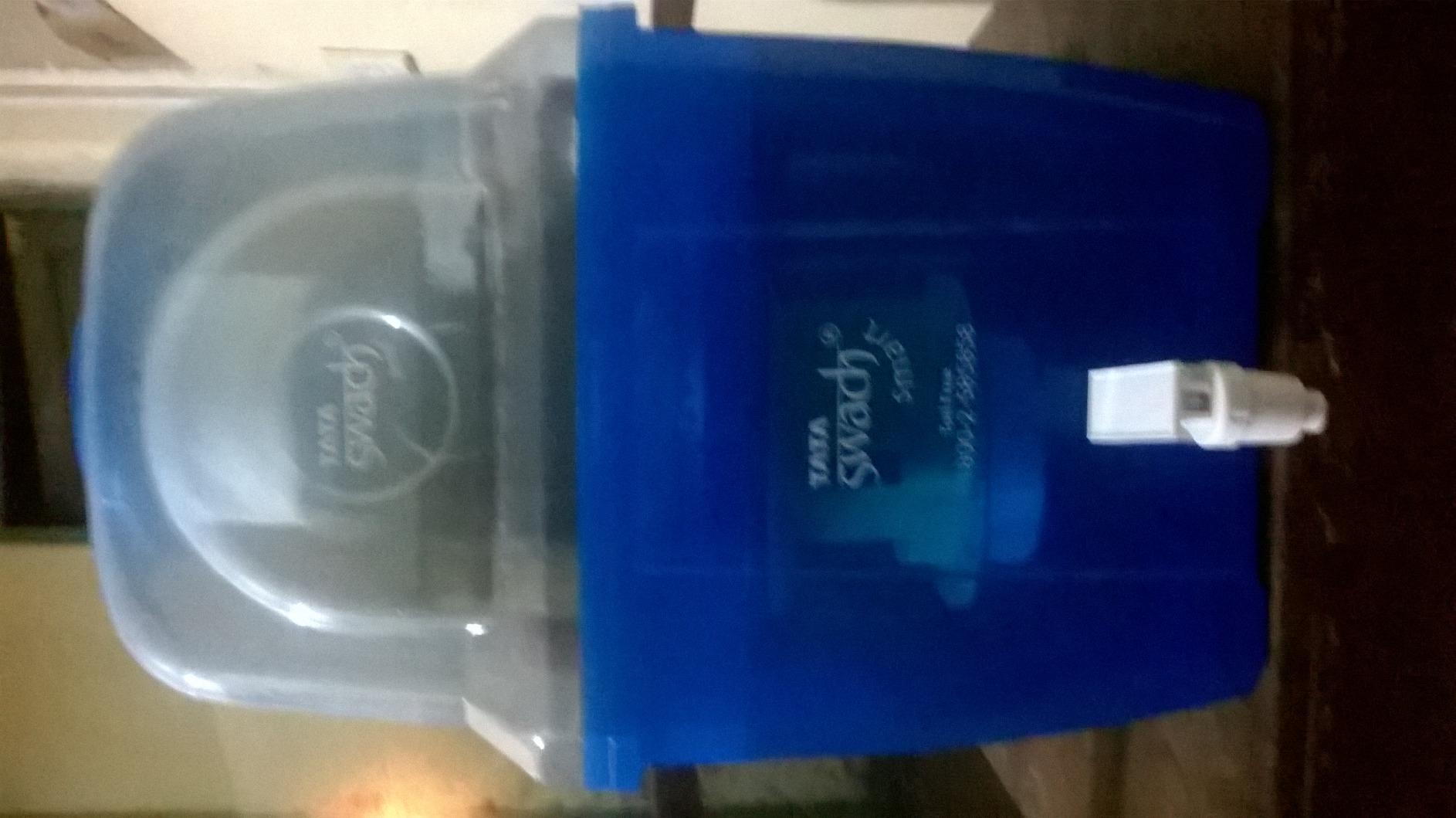 TATA Swach Smart Gravity Water Purifier,15L (7.5L+7.5L), Blue : Amazon ...